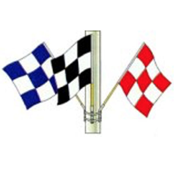 Checker Flag Cluster Set - Designs in Motion
