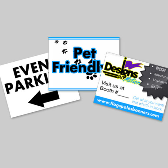 Bootleg Signs Pick Your Size and Style - Designs in Motion