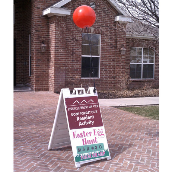 Deluxe Signicade A-Frame with 2'x3' inserts choices - Designs in Motion