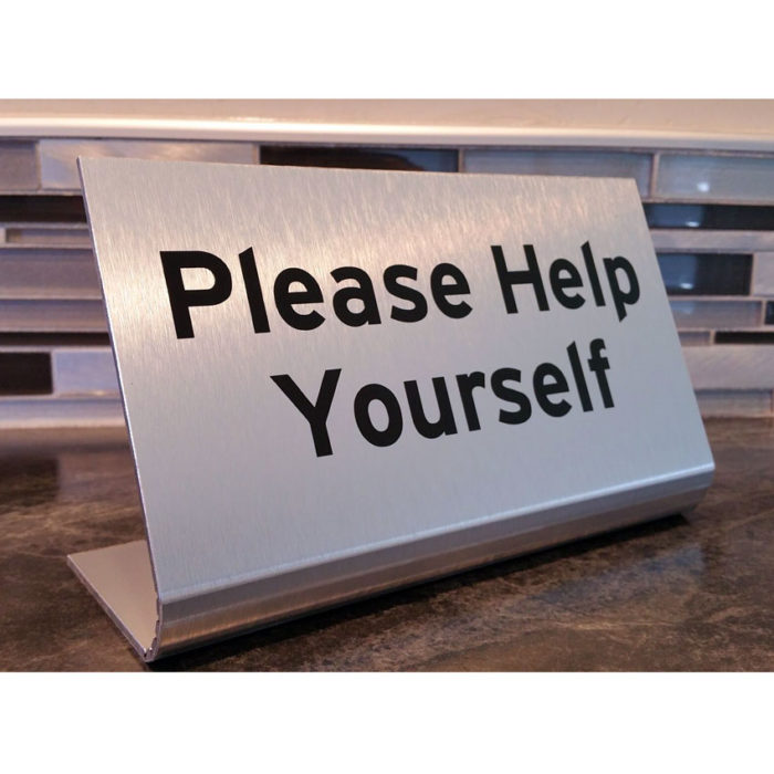 Help Yourself Sign - Designs in Motion