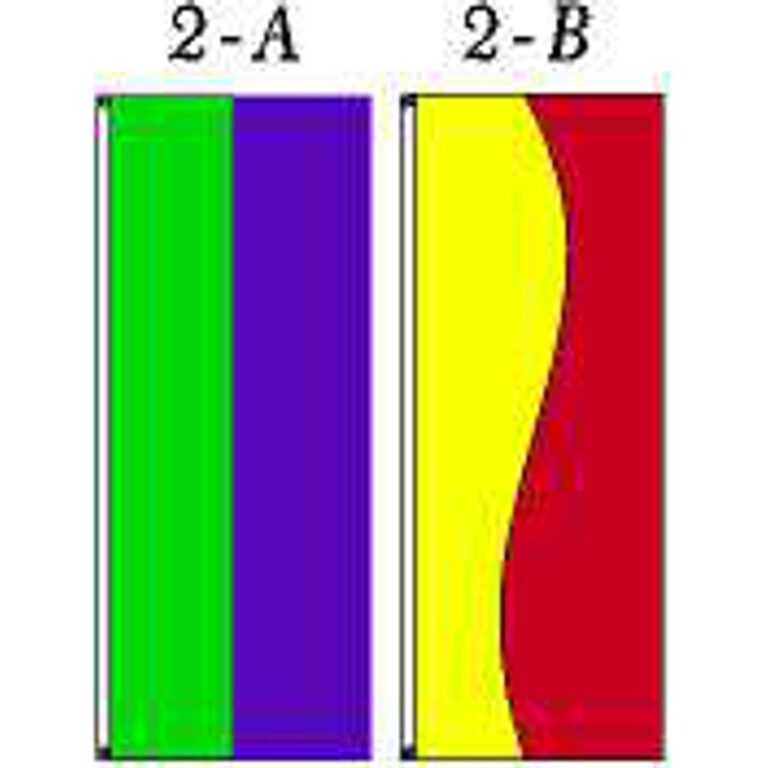 Concession Trailer Flags - 2 Color Flagbanners - Designs in Motion